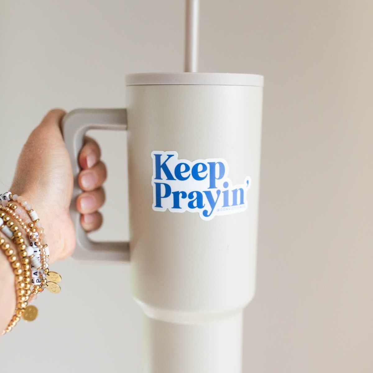 Keep Prayin' - Vinyl Decal Sticker – Conviction Co